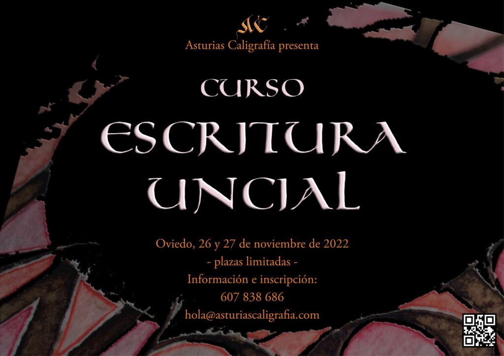 Curso Escritura Uncial • Asturias Caligrafía